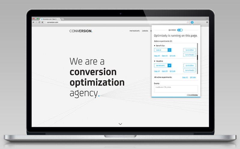 Introducing: Conversion.com's Optimizely Chrome Extension | Conversion