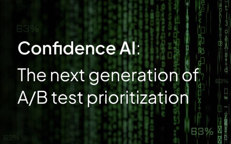 Confidence AI: the next generation of A/B test prioritization | Conversion